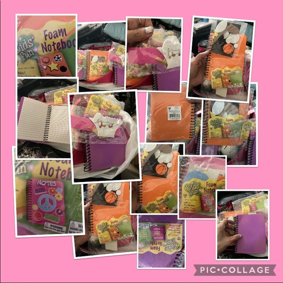Other | New Wtags Fun Foam Notebook | Poshmark